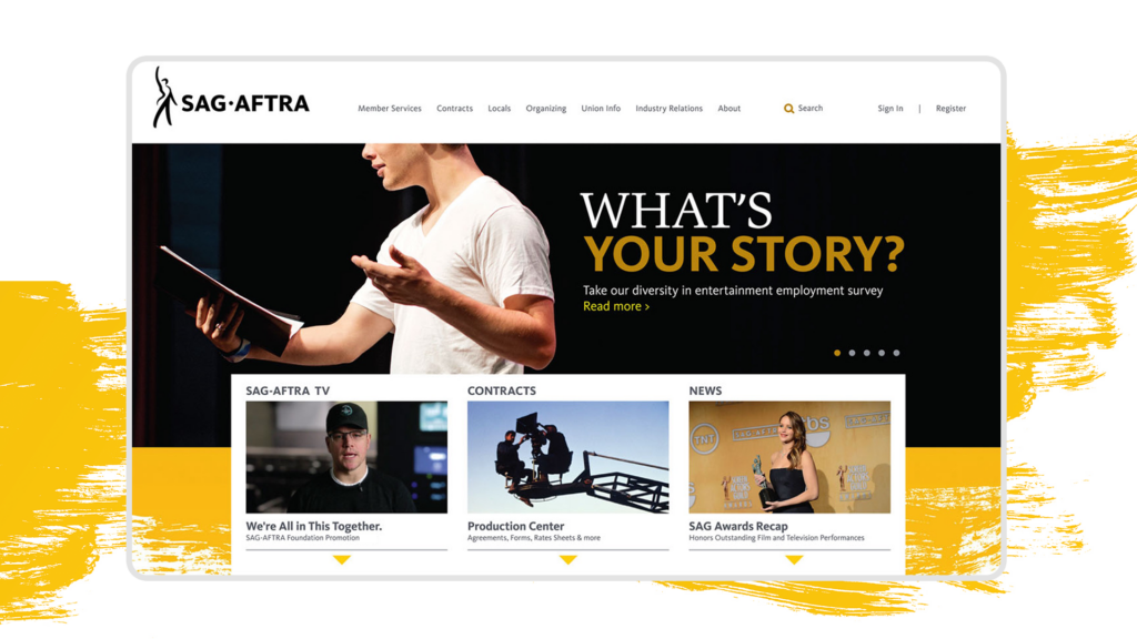 SAG-AFTRA Brand Case Study | New Logo and Identity