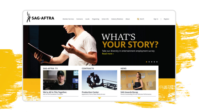 SAG-AFTRA Brand Case Study | New Logo and Identity