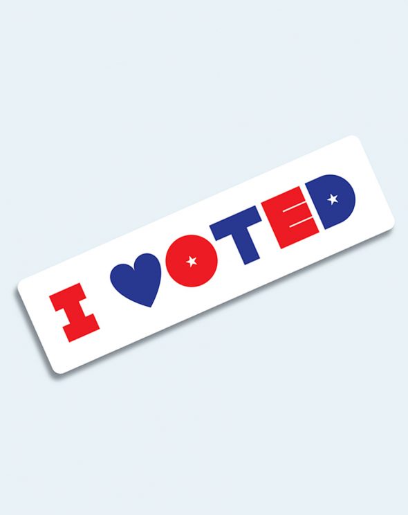 'I Voted' Sticker | Redesigning the 2020 Election's 'I Voted' Sticker