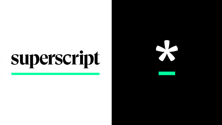 Superscript Rebranding Case Study | Behind the New Name and Visual Identity