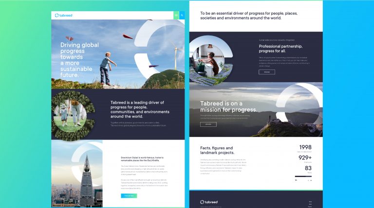 Visual Brand Identity | Siegel+Gale Refreshes Tabreed