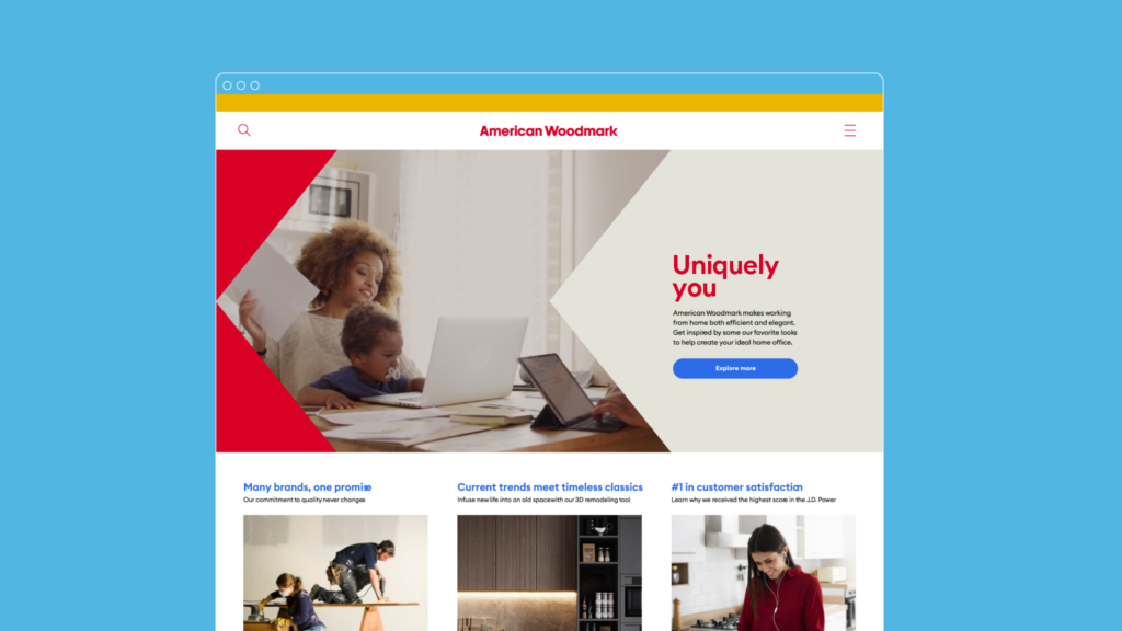 American Woodmark Brand | Siegel+Gale Branding Work