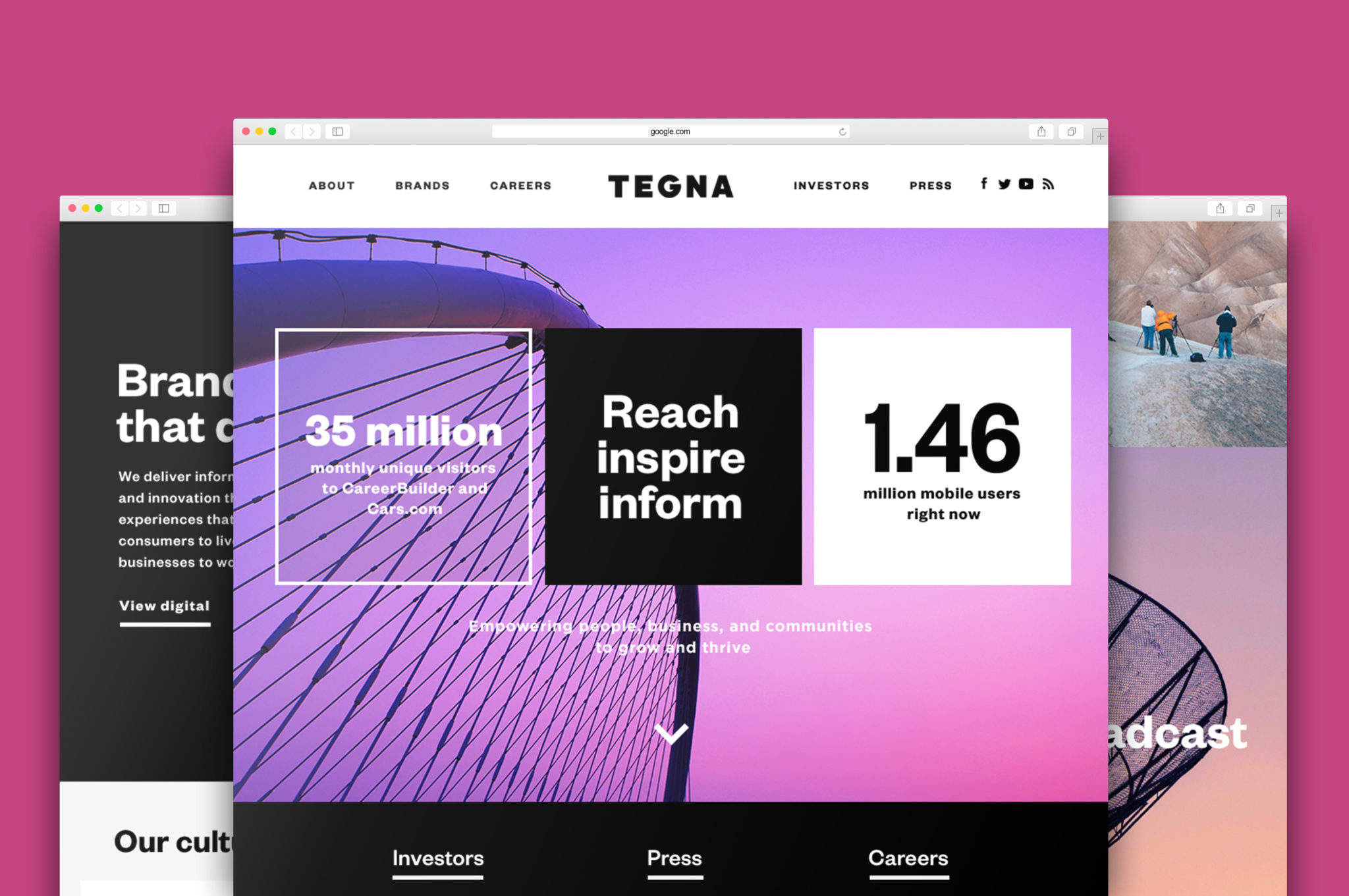TEGNA Brand Case Study | Siegel+Gale Branding Work