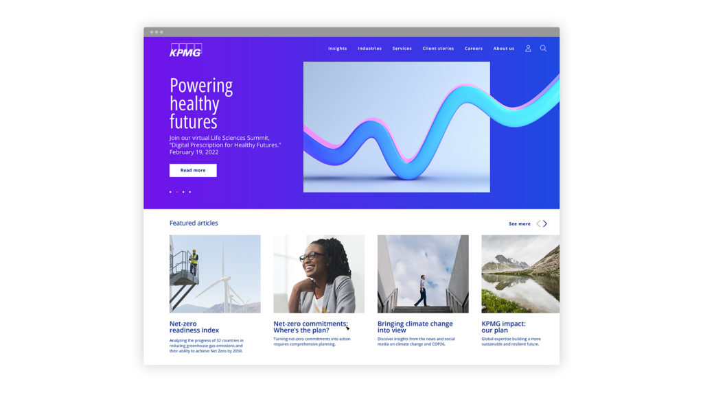 KPMG Branding Case Study | Reinventing an Iconic Brand for Growth