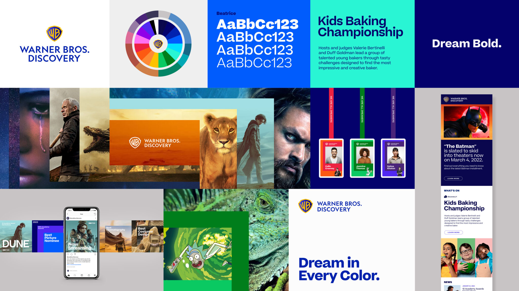 Warner Bros. Branding | Merging the Warner Bros. Discovery Brands