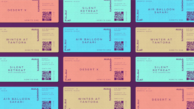 AlUla Events Branding and Brand Identity | Case Study