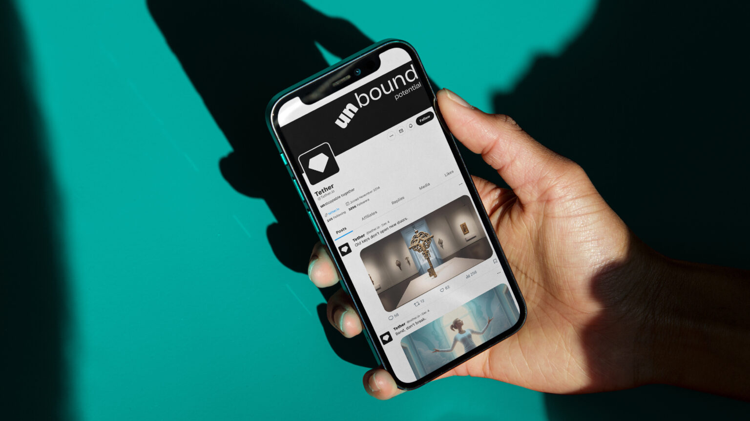 Tether Case Study | Siegel+Gale