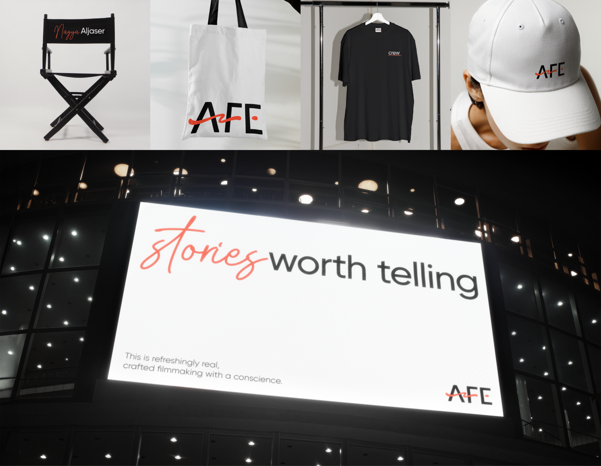 Alamiya Filmed Entertainment Brand and Visual Identity | Case Study